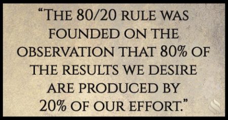 What is the 80/20 rule, and does it have any value? | Impact Ministries